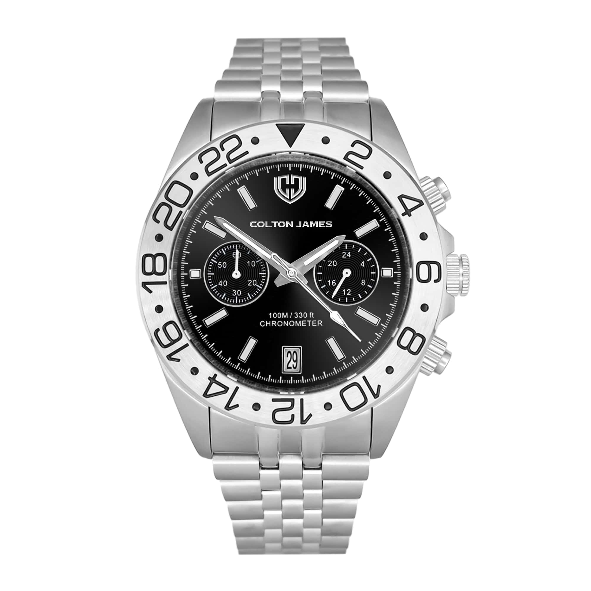 Paladin Mens Chronograph Watch - Silver | Colton James South Africa