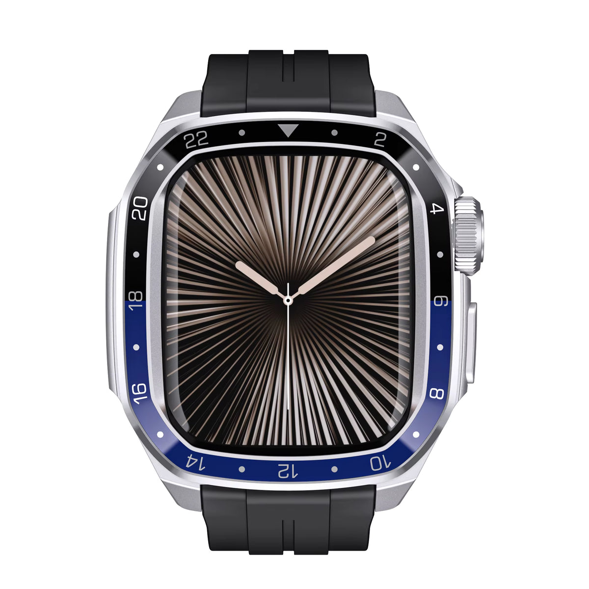 MVP Royal Upgrade Kit - Integrated Strap & Case for Apple Watch 46mm ...