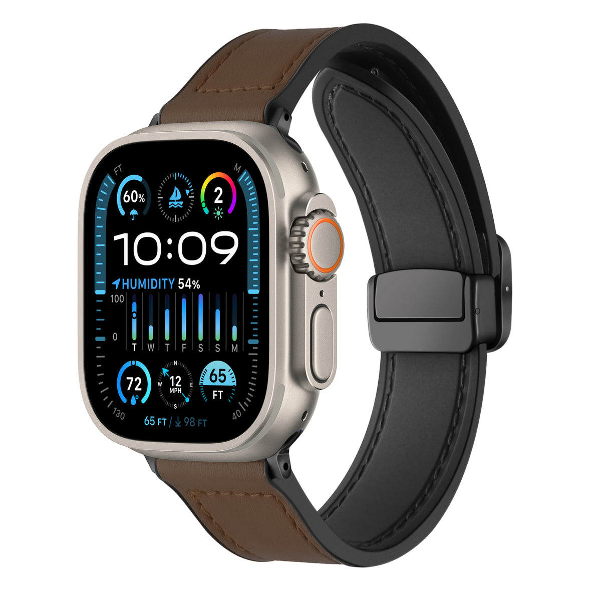 Brigata Italian Leather Strap For Apple Watch (All SIzes) – Colton ...